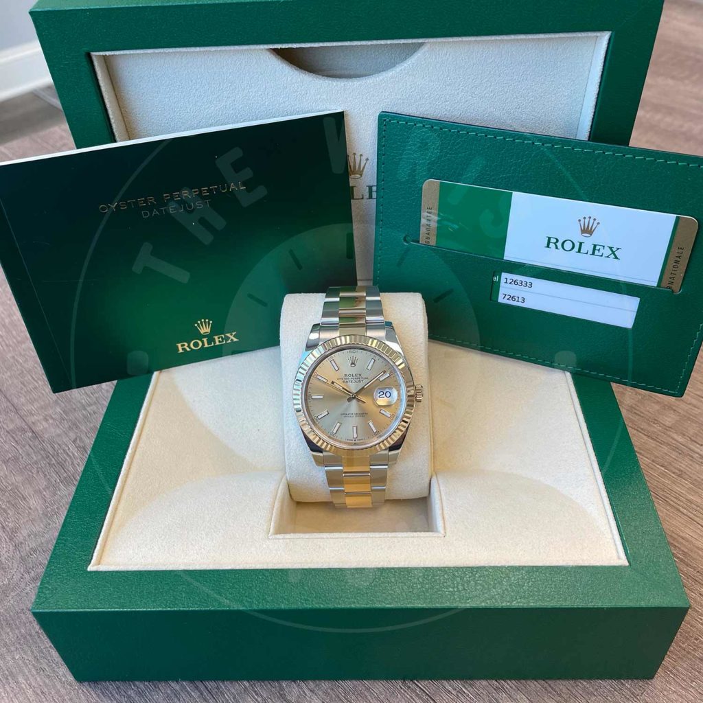 Rolex Datejust 126333 CHIO Stainless Steel Champagne Index - The Wrist ...